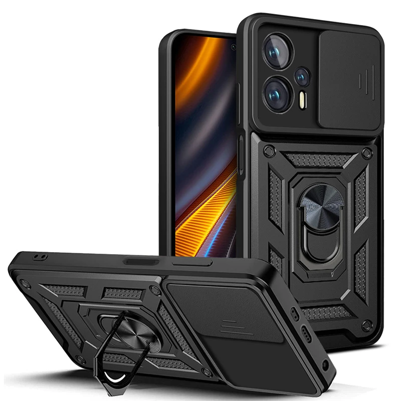 Funda a prueba de golpes para Xiaomi Poco X4 GT 5G, carcasa con soporte ...