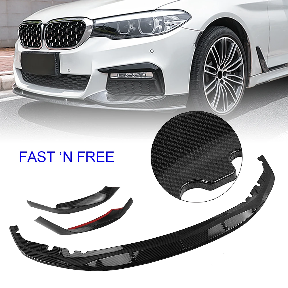 Car-Front-Bumper-Spoiler-Lip-Lower-Splitter-Blade-Lower-Body-Kit-For ...