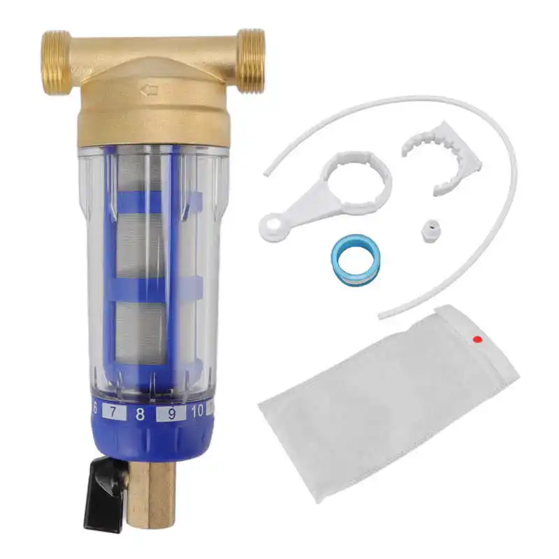 Pre-Filter-Whole-House-Filter-Copper-Head-Water-Filter-Front-Purifier ...