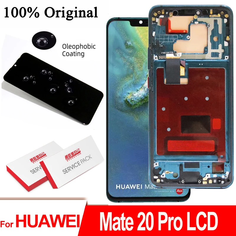 Display Screen Digitizer Huawei Mate 20 Pro | Screen Frame Huawei Mate ...