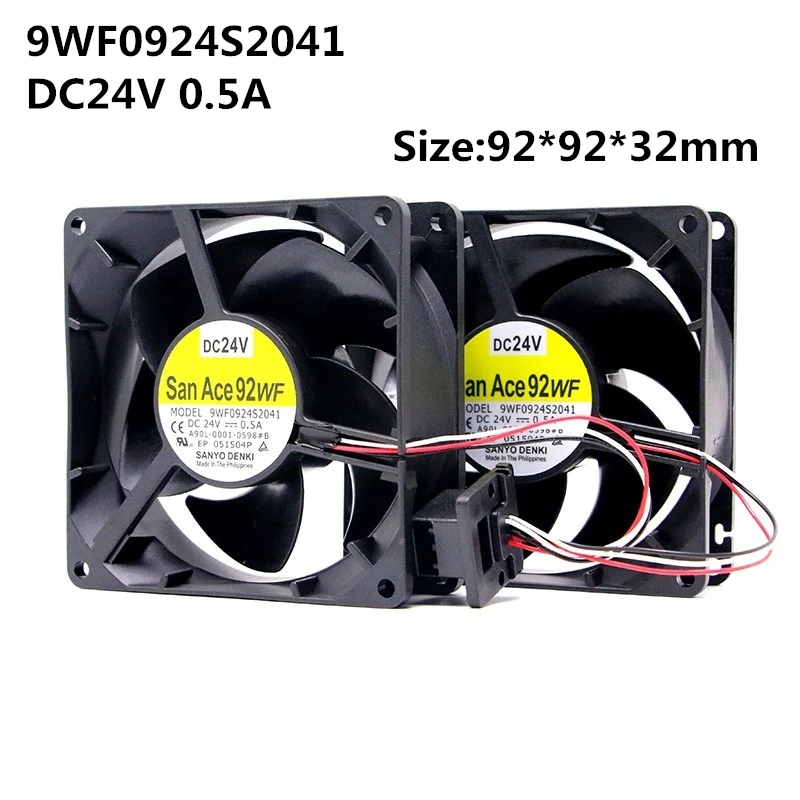 original 9WF0924S2041 24V 0.5A 9cm 9232 CNC machine tool Fanuc drive ...