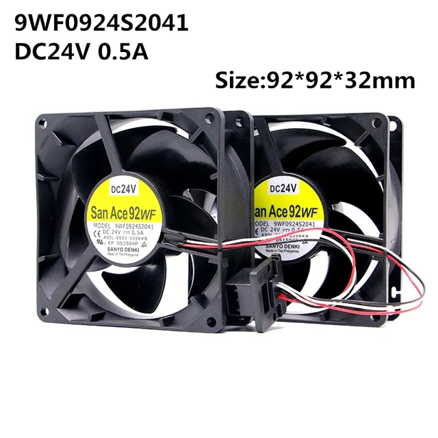 original 9WF0924S2041 24V 0.5A 9cm 9232 CNC machine tool Fanuc drive ...