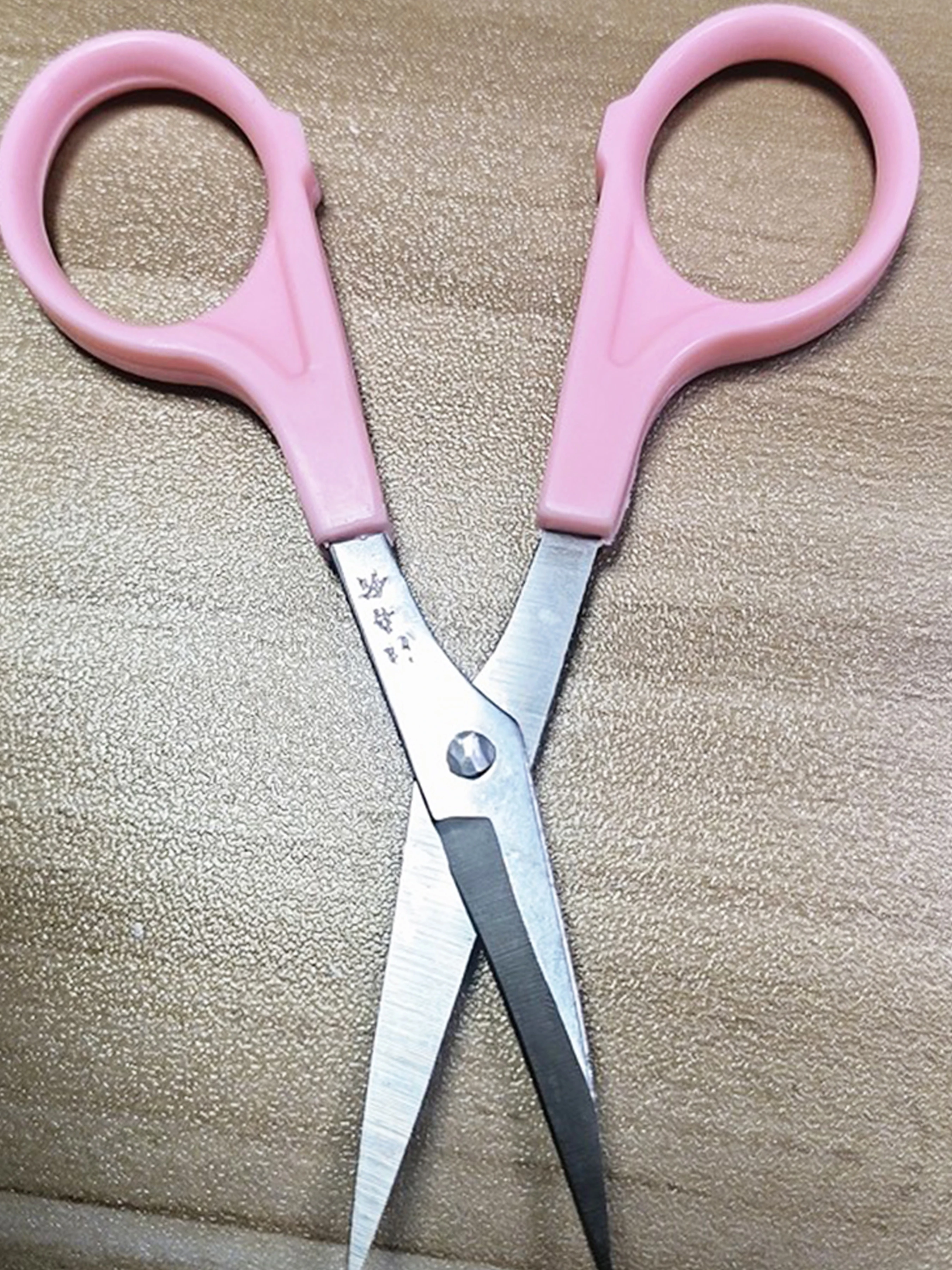 1Pc 11.7cm Embroidery Scissors Curved Scissor Head Stainless Steel Mini ...