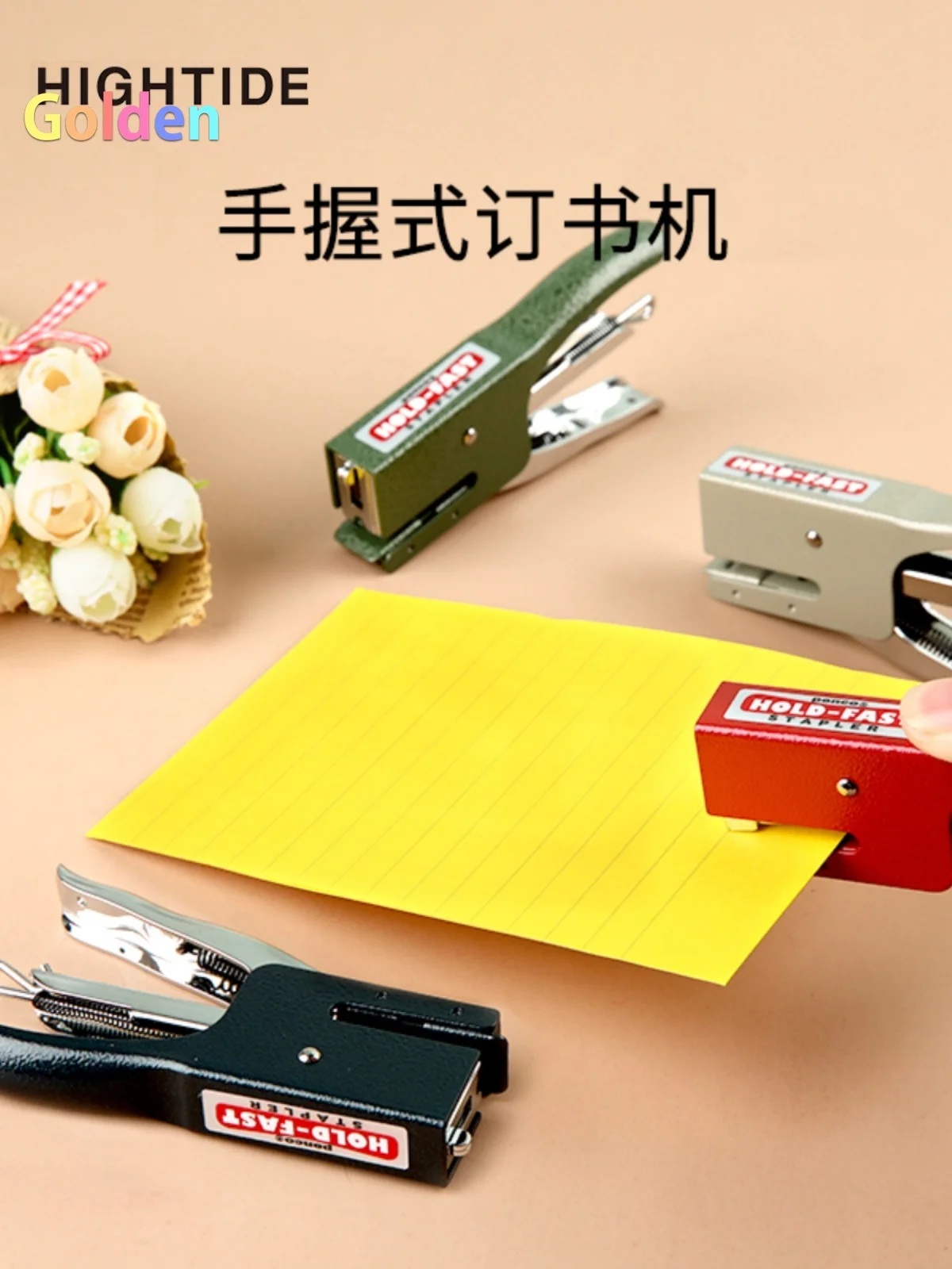 High-Quality-HIGHTIDE-Penco-Mini-Notebook-Stapler-Handheld-Portable ...