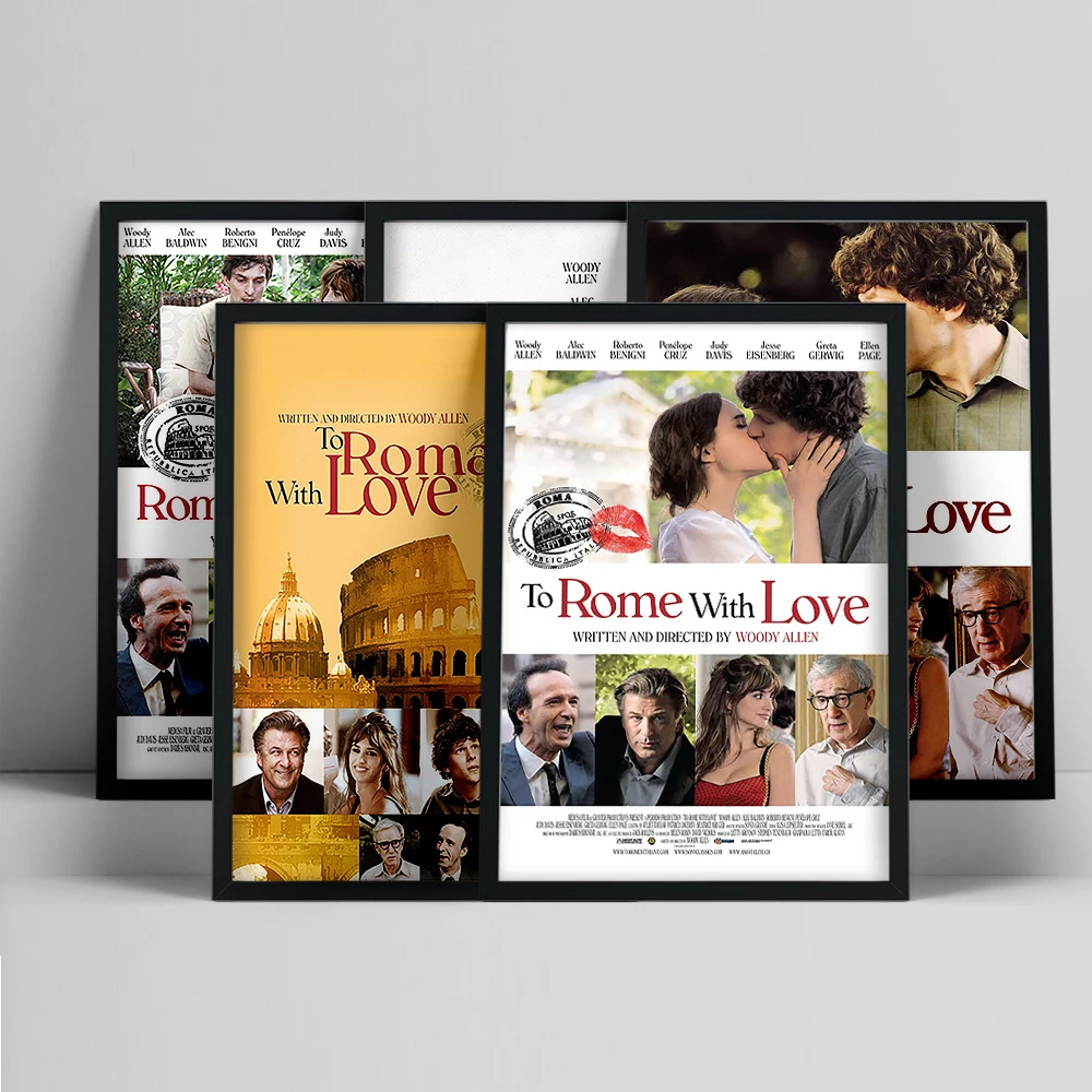 To Rome With Love Poster