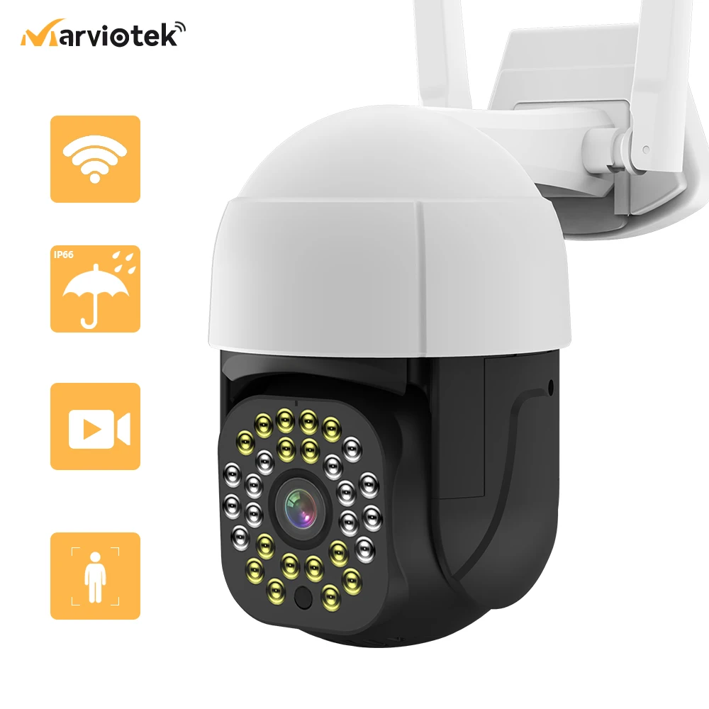 4K Auto tracking IP Camera Outdoor 5MP Night Vision Mini Speed Dome ...