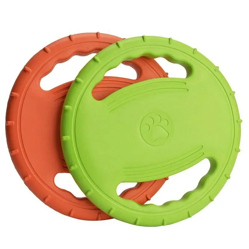 1PC-Dog-Flying-Disc-Interactive-Rubber-Dog-Toys-Soft-Floating-Dog ...