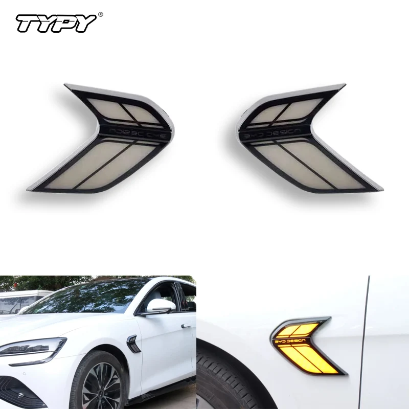 TYPY Car LED Daytime running light Turn Signal Light For BYD Seal 2023 ...