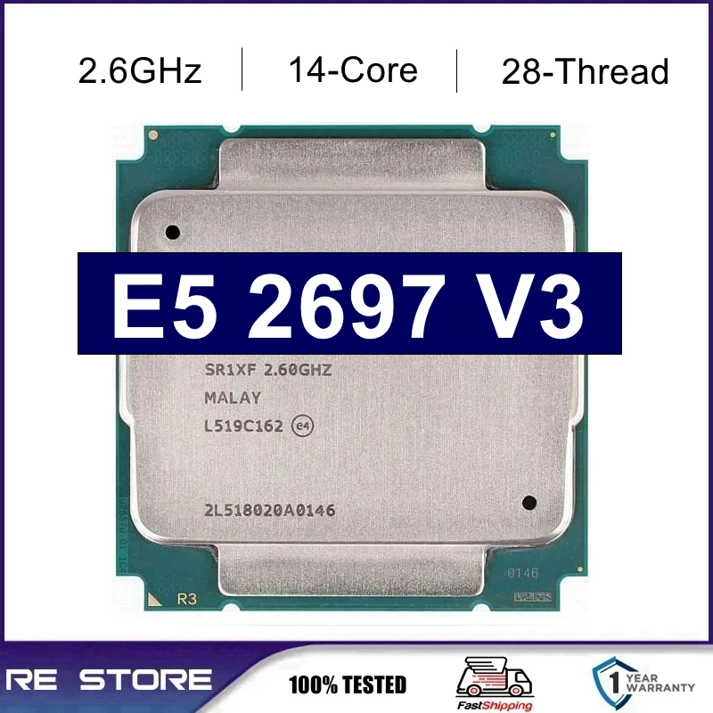 Used-Xeon-E5-2697V3-2697-V3-processor-14-core-2-60GHZ-35MB-22nm-LGA ...