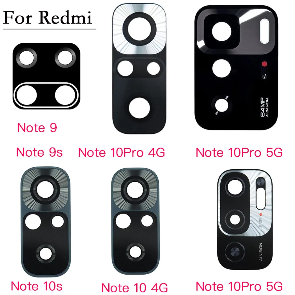 Reemplazo-de-lente-de-cristal-de-c-mara-trasera-para-Xiaomi-Redmi-Note ...
