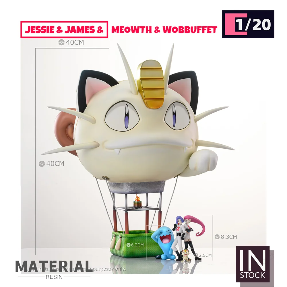 Team Rocket Meowth Balloon