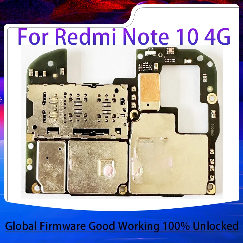 Original-Logic-Board-For-Xiaomi-Redmi-Note-10-4G-Motherboard-Unlocked ...
