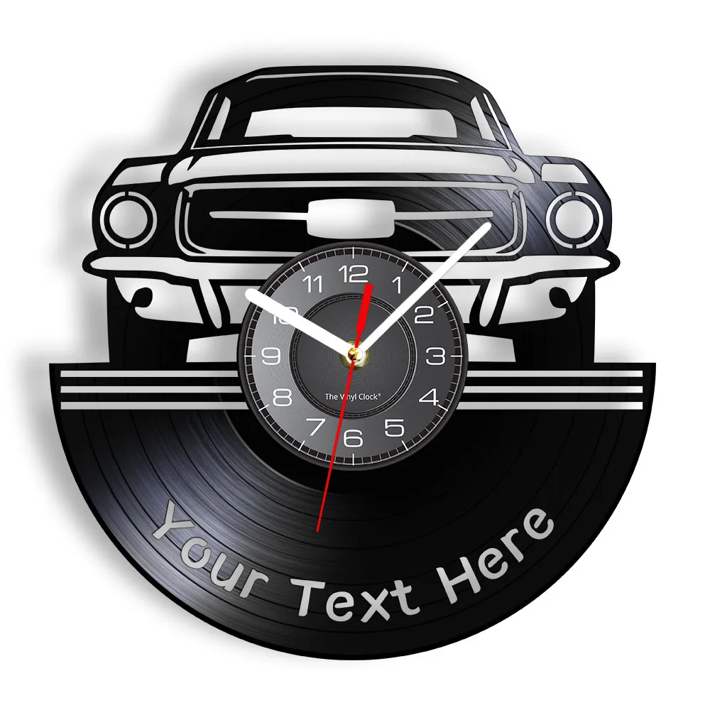 Auto-Service-Wall-Art-Garage-Wall-Clock-Custom-Your-Name-Number-On-The ...