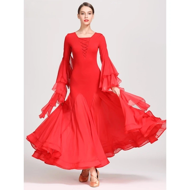 Flowing-and-Warm-Winter-New-Modern-Dance-Dress-1866-National-Standard ...