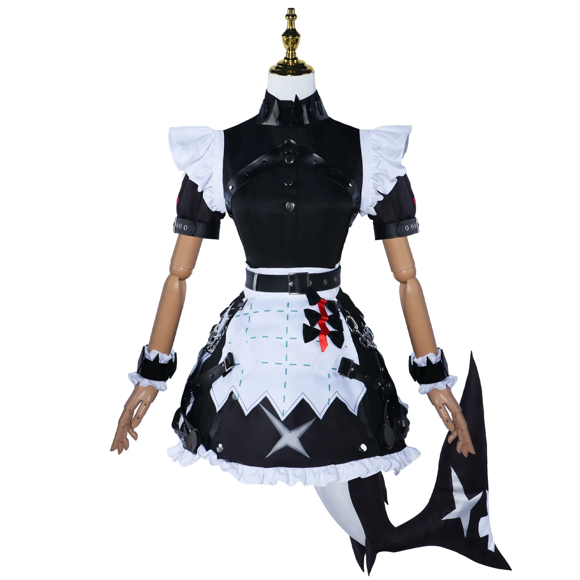 Shark Maid Zenless Zone Zero Aileen Qiao Full Set of Cosplay Costume ...