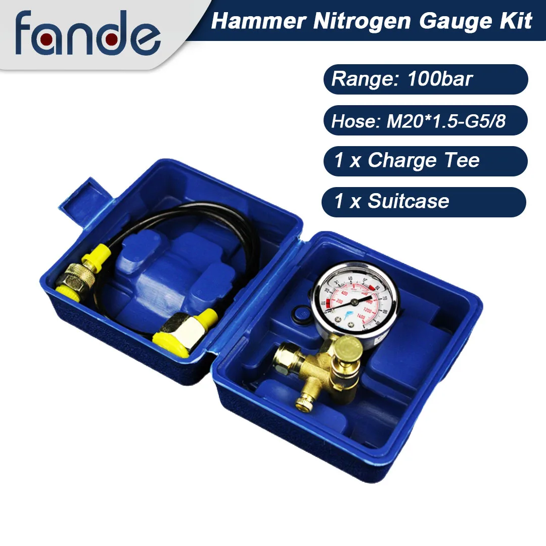 Hammer-Pressure-Test-Kit-Nitrogen-Charging-Accessories-1400PSI-for ...