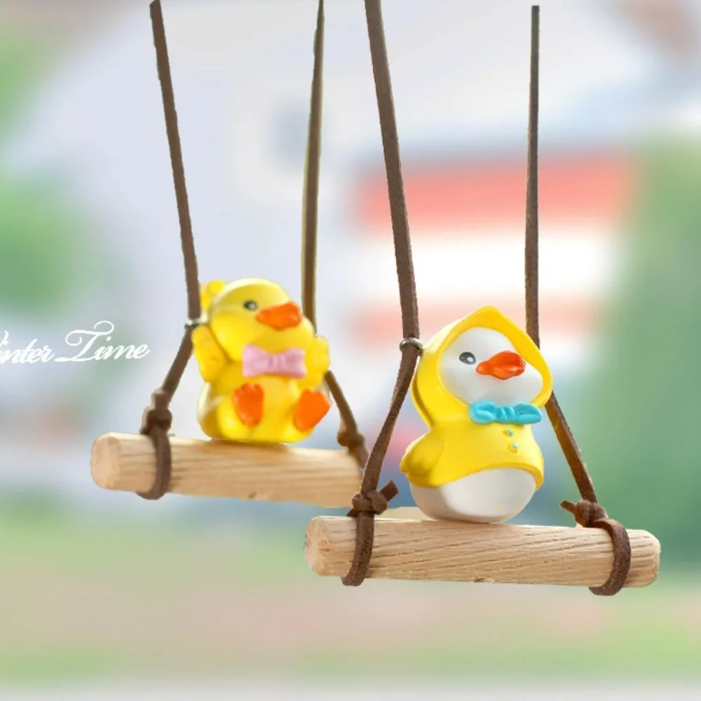 Cartoon-Anime-Swinging-Duck-Car-Pendant-Backpack-Pendant-Rearview ...