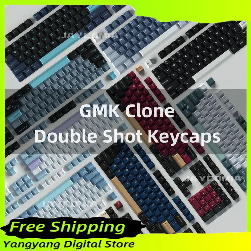 GMK-Keycap-Cherry-Profile-Double-Shot-PBT-ABS-Keycaps-for-Mechanical ...
