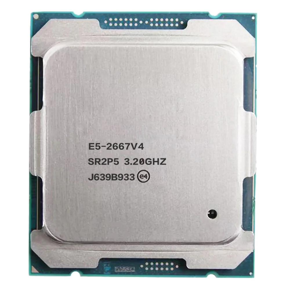 E5 2667 v4 para intel xeon cpu 3.2ghz 8 núcleos 16 threads 135w lga ...