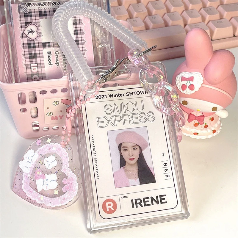 Acrylic Kpop Photocard Holder Transparent 3 Inch Idol Card Holder Photo ...