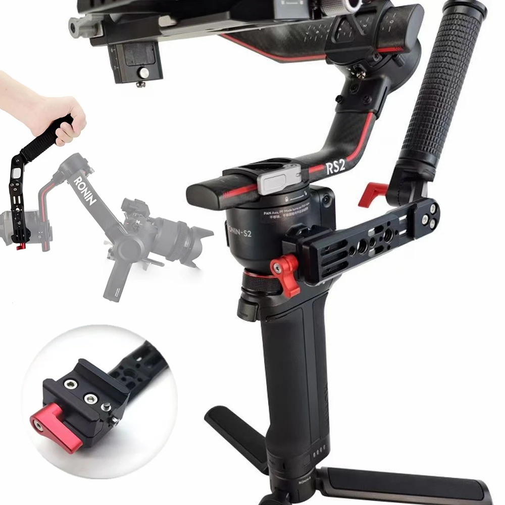 Aluminum Alloy Adjustable Sling Handle NATO Clip Compatible with DJI ...