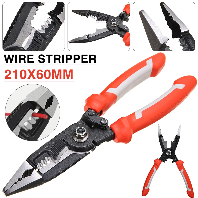 1 Set Durable Electrical Cable Stripping Cutter Wire Stripper Cutting ...