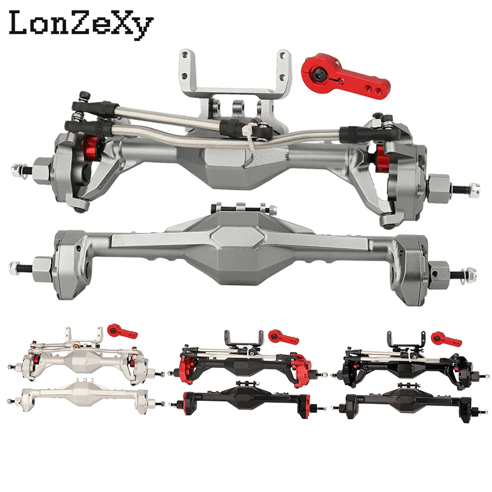 SCX10-II-1-10-CNC-Metal-Alloy-Front-Rear-Portal-Complete-Axle-for-1-10 ...