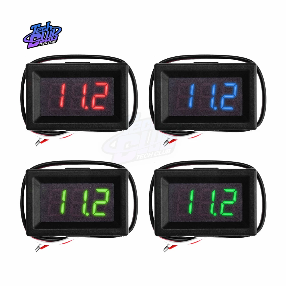 Mini 0.36 inch DC0-30V 3 bits Digital Red LED Display Panel Voltage ...