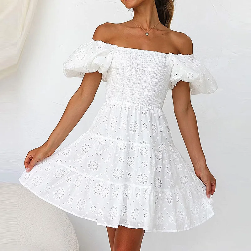 TEELYNN-White-Floral-Embroidery-Lace-Mini-Dresses-for-Women-Off ...