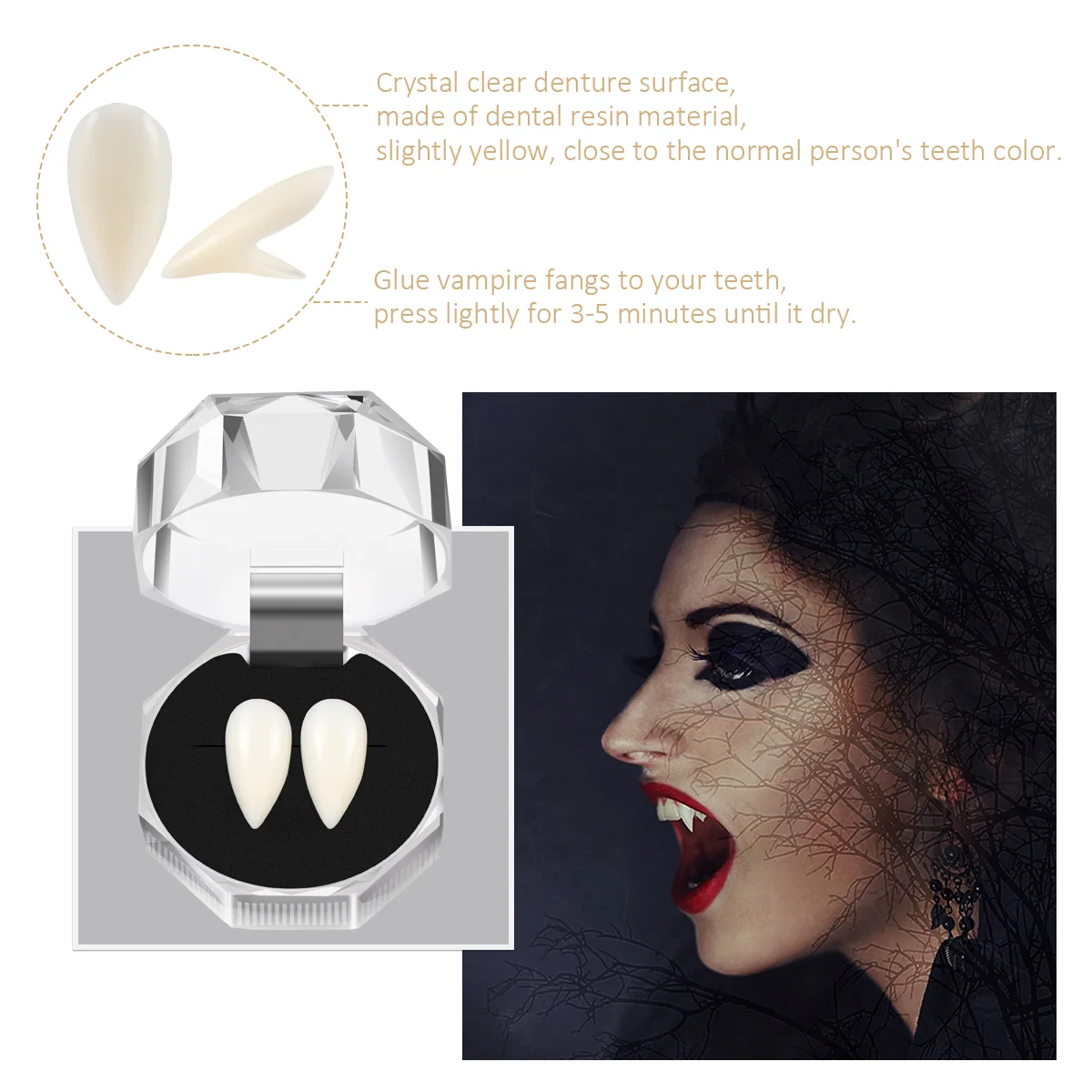 Realistic Werewolf Fangs