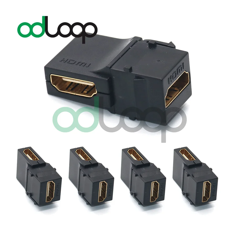 ODLOOP-5-Pack-90-Degree-HDMI-Keystone-Female-to-Female-Insert-for-Wall ...