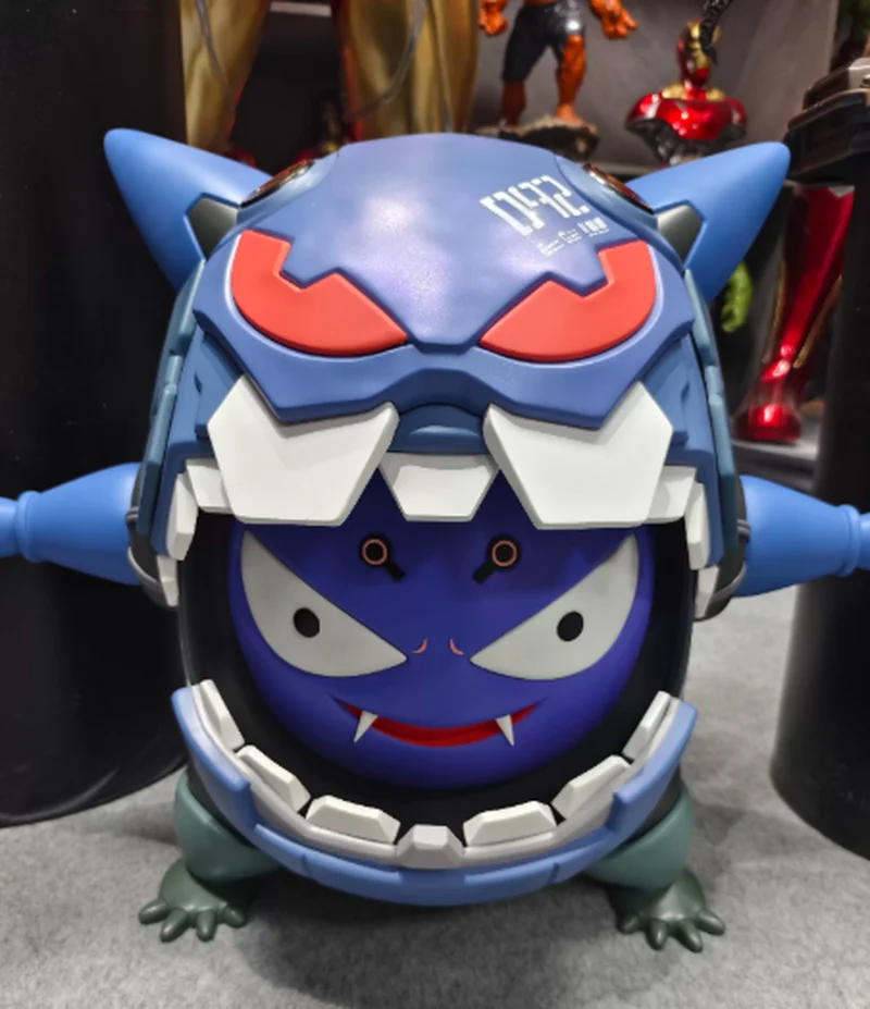 50cm Cyber Mecha Gengar Gk Action Figure Trendy Toy Anime Statue Model ...