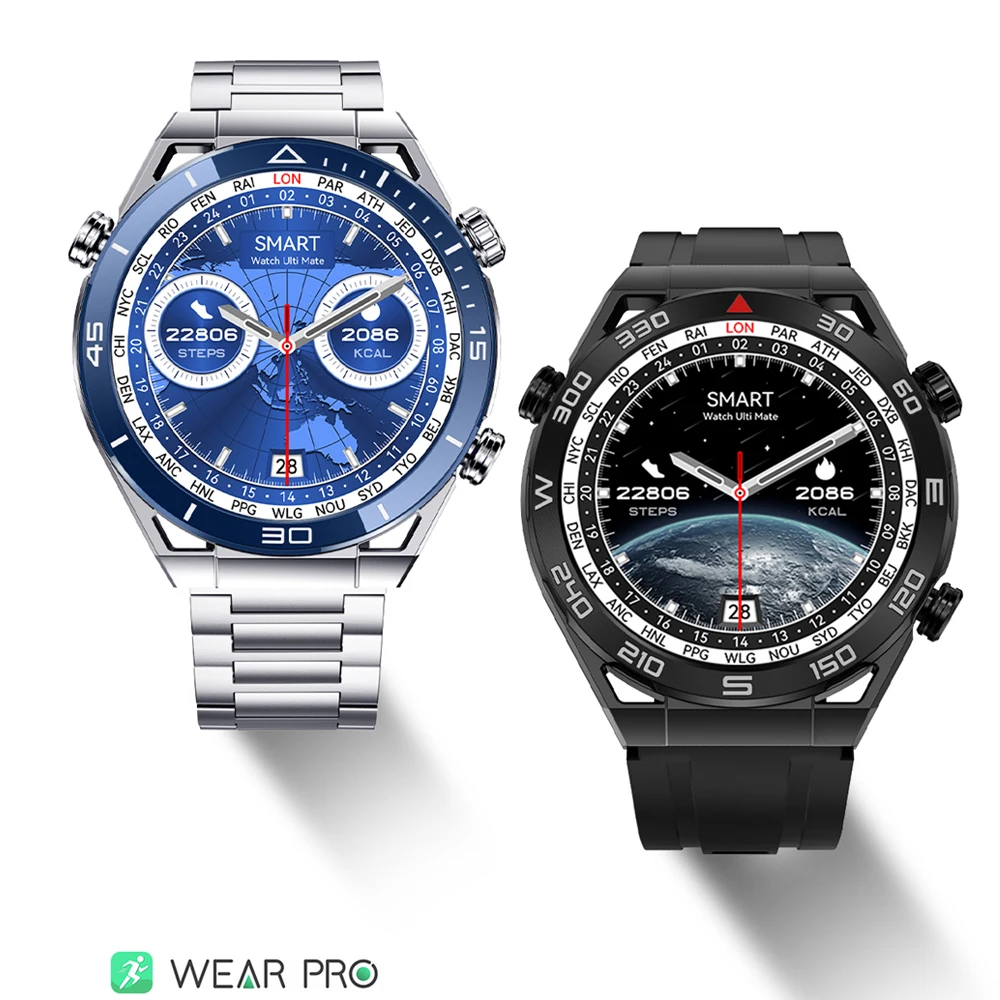 DT-Ultra-Mate-Smart-Watch-IP68-454-454-HD-Screen-Bluetooth-Call-Compass ...