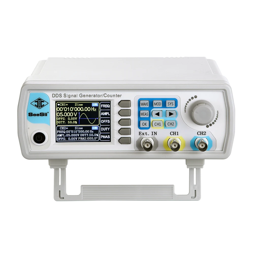 Professional Upgraded DDS Signal Generator Counter 15MHz LCD Display High Precision 200MSa/s ...
