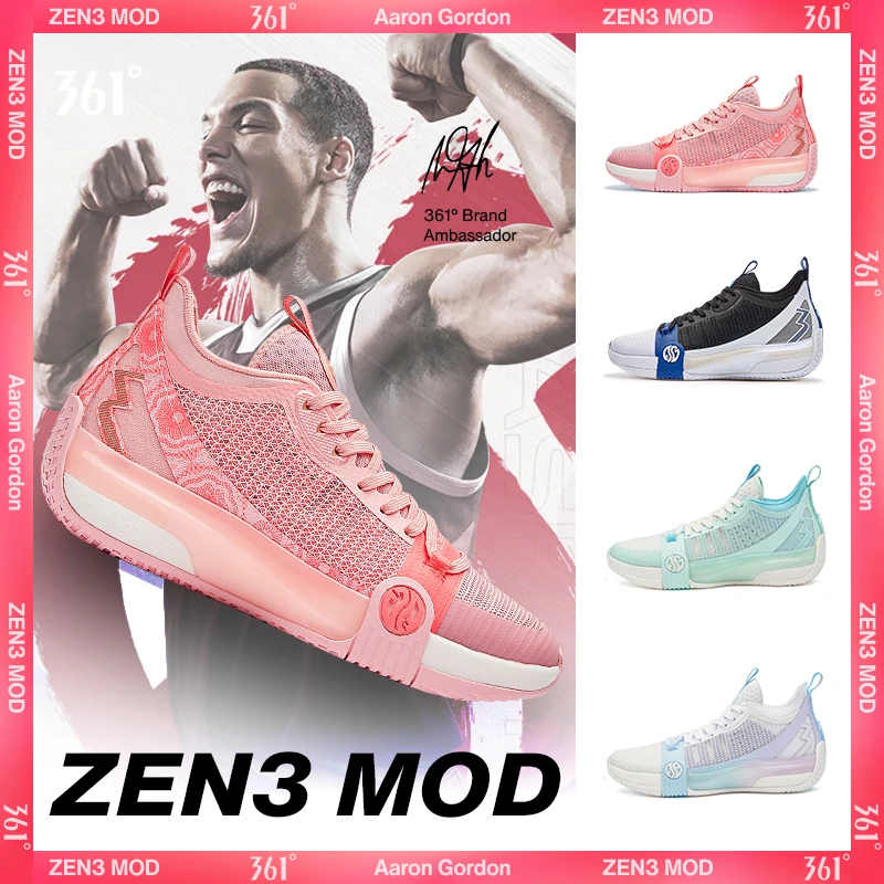 361-Degrees-Aaron-Gordon-Zen3-Men-Sports-Basketball-Shoes-Non-Slip-Grip ...
