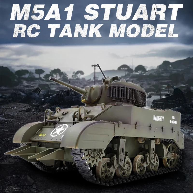 RC-Tank-1-16-U-S-M5A1-Stuart-Light-Tank-Model-2-4G-Military-Vehicle ...
