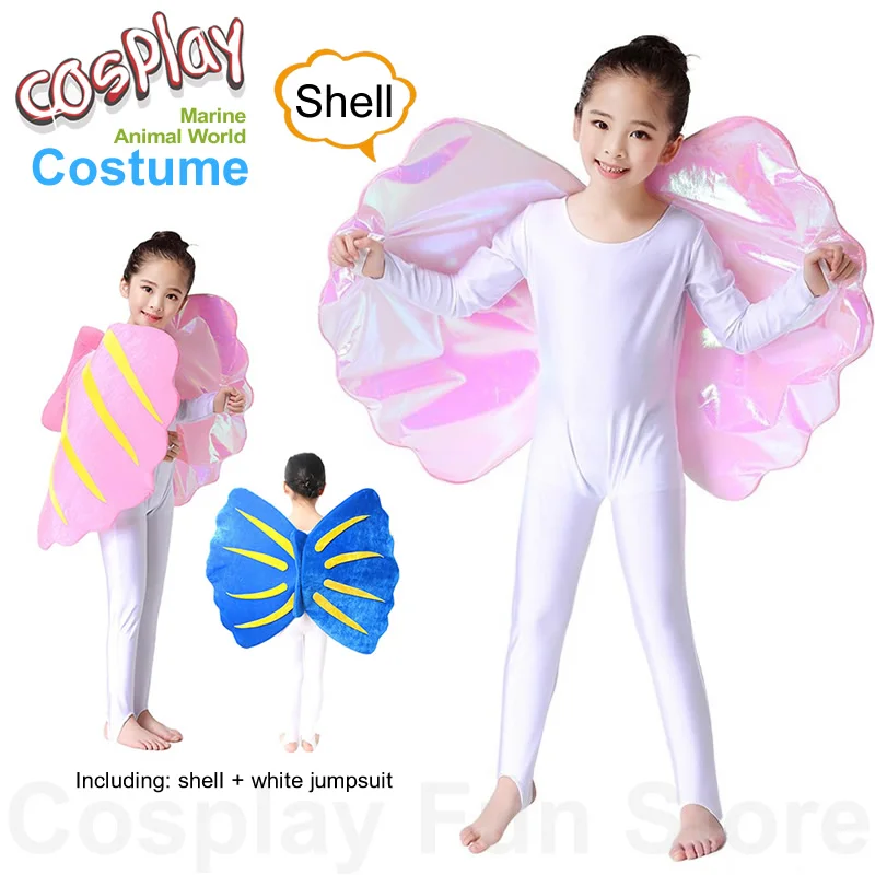 Seashell-Mussel-Cosplay-Costume-Children-s-Marine-Animals-Performance ...