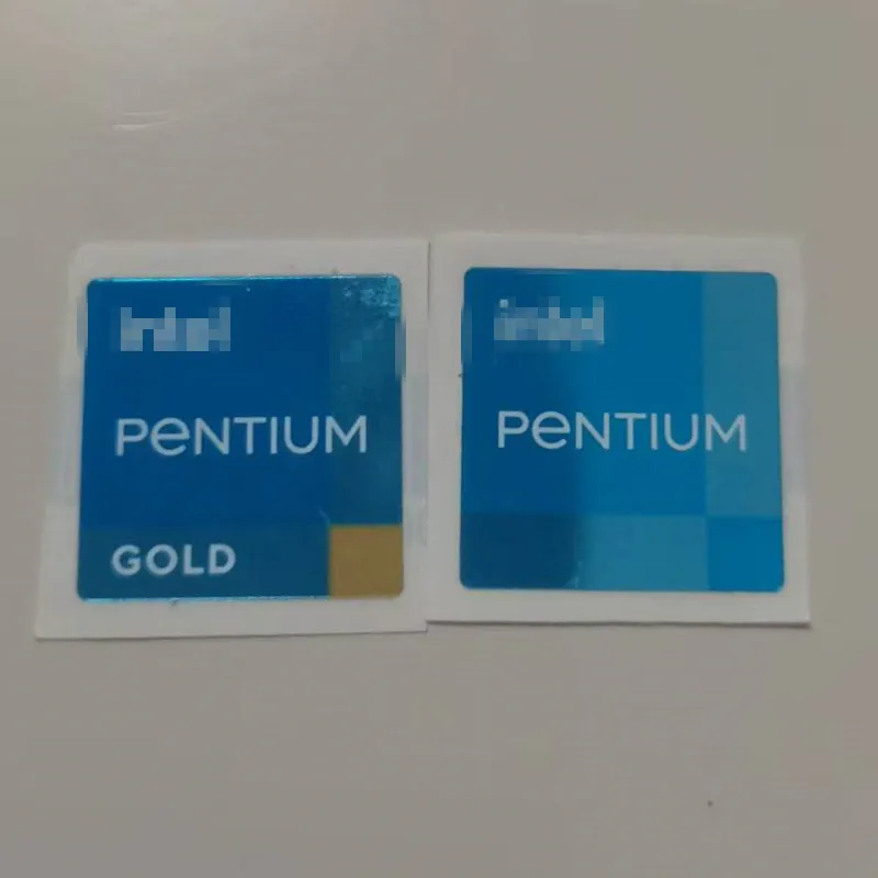 Original 11 Generation Evo Certification Label Core Pentium Laptop ...