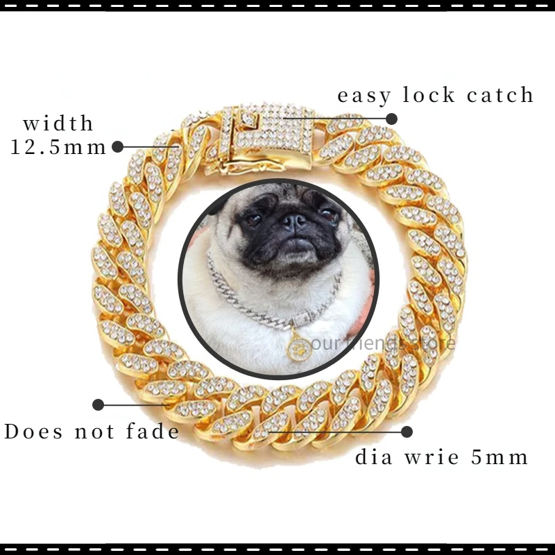 Pet-Dog-Cat-Chain-Collar-Jewelry-Metal-Material-with-Diamond-12-5mm ...