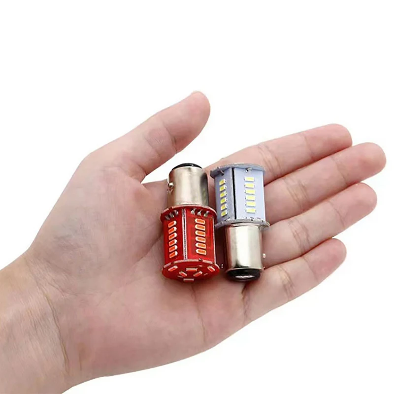 1157-Led-Strobe-Brake-Light-BAY15D-Led-Bulb-30-SMD-DRL-Reversing ...