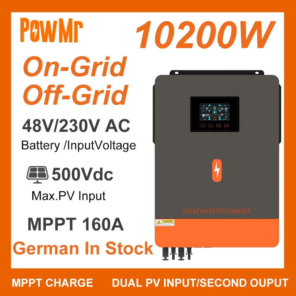 Inversor-Solar-com-MPPT-Controlador-de-Carga-Solar-Max-PV-Entrada-500V ...