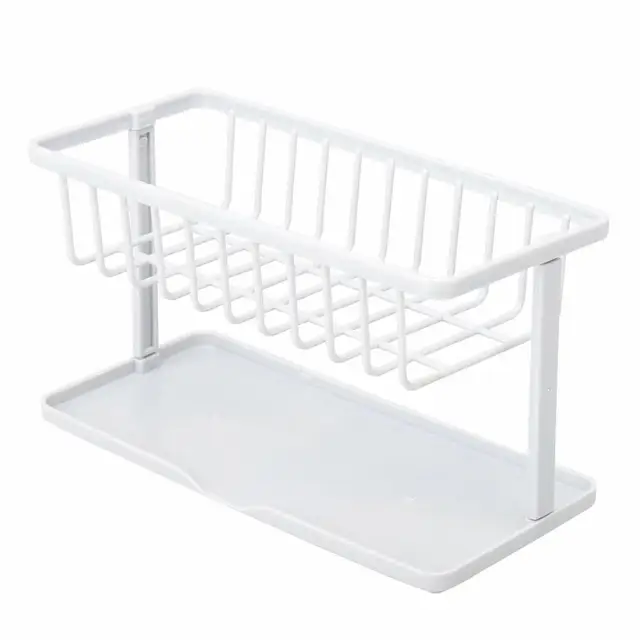 New Dish Drainer Dish Drying Rack Kitchen Organizer Double Layer Multi ...