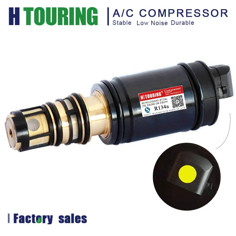 NEW-AC-Air-Con-Conditioning-Conditioner-Compressor-Electronic-Solenoid ...