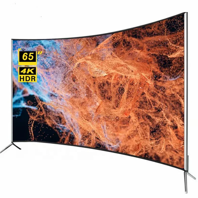 65-Inch-Curved-Smart-TV-4K-Ultra-HD-LED-TV-Smart-Television-65-Inch-TV ...