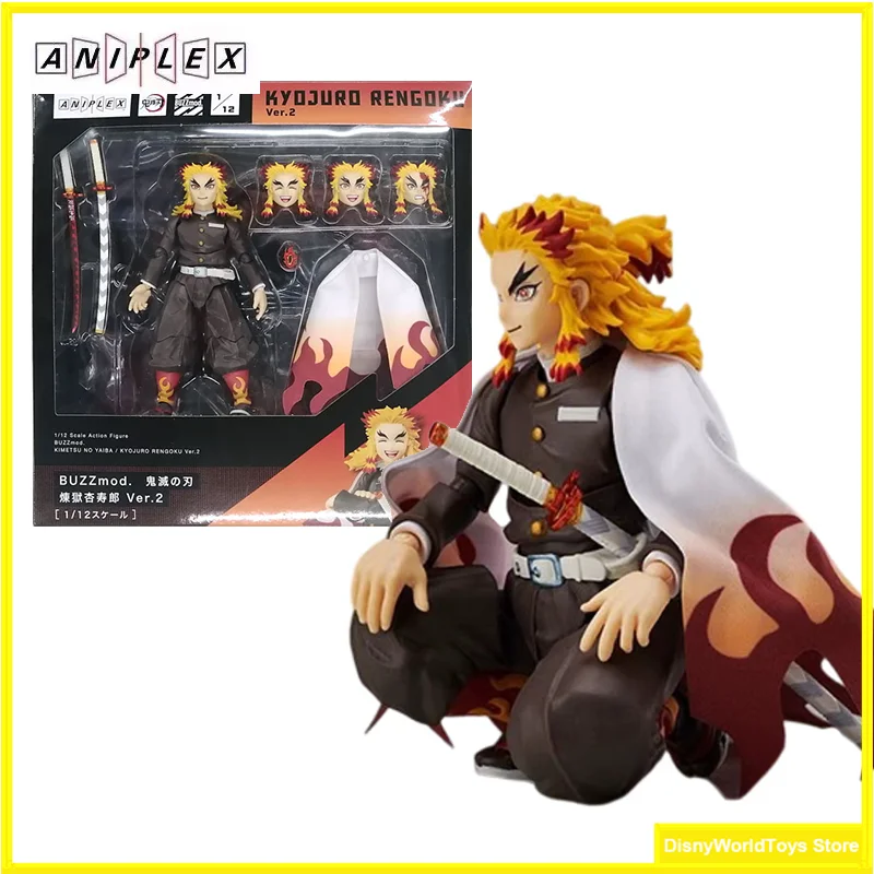 100-Original-ANIPLEX-BUZZmod-Demon-Slayer-Kimetsu-No-Yaiba-Kyojuro ...