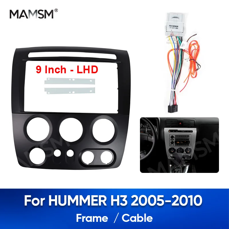 MAMSM-For-HUMMER-H3-2005-2010-Car-Frame-Panel-Screen-Radio-Audio ...