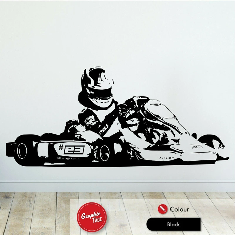Kart Racing Vinyl Decals Custom Coding Off Road Extreme Kart Racing ...
