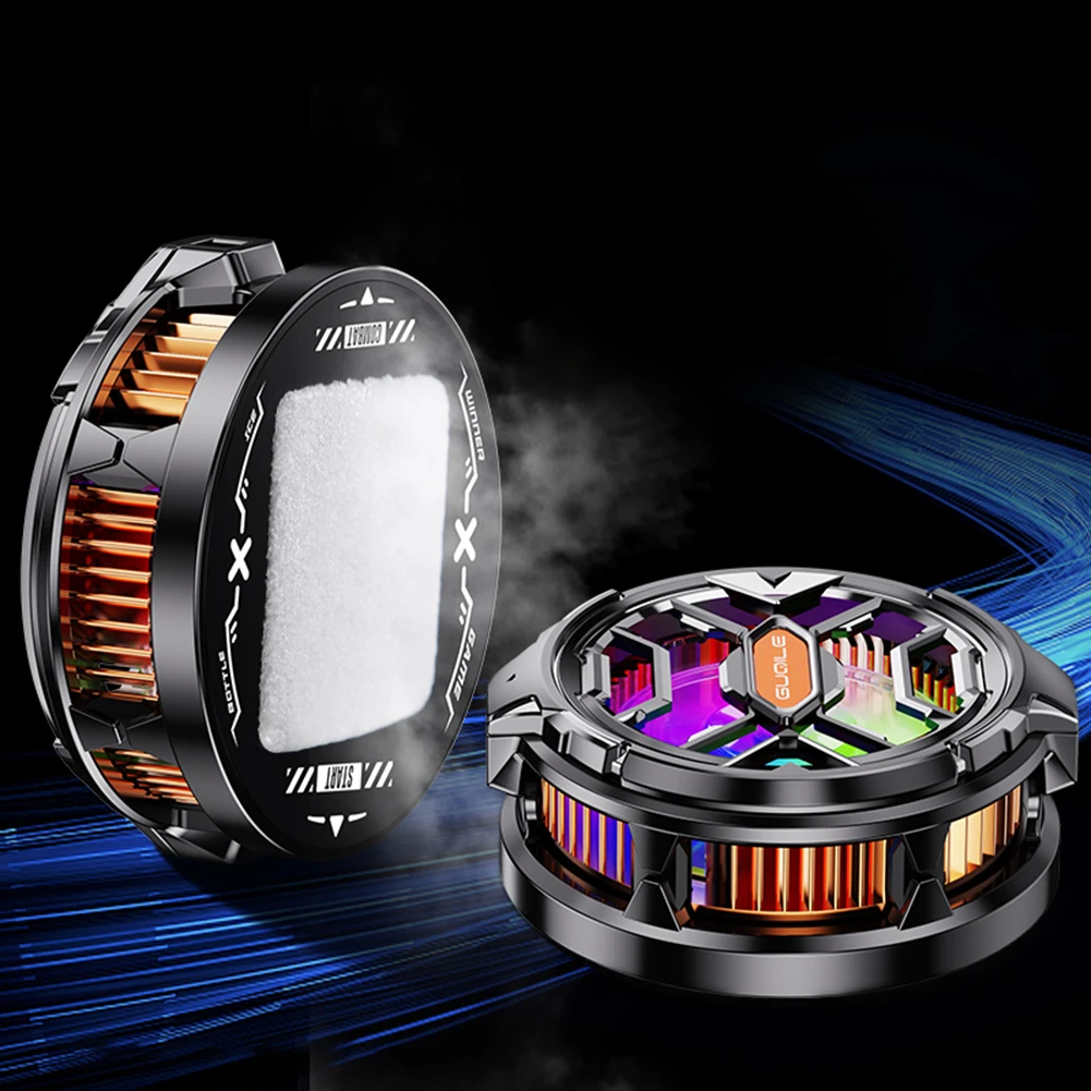 Magnetic-Rotatable-Back-Clip-Laptop-Tablet-Radiator-Strong-Cooling-RGB ...