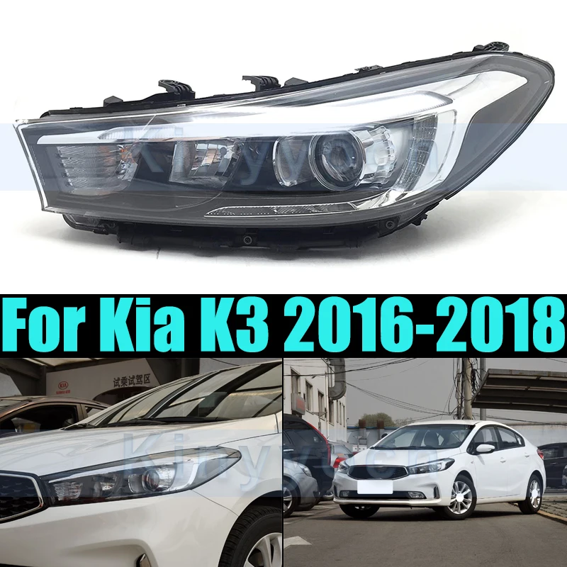 Headlight Head Light Lamp For Kia K3 2016-2018 Front Bumper Headlight ...