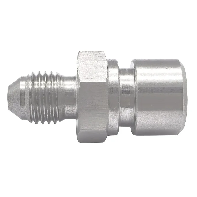 Stainless Steel 4AN 3AN Male to 3/8-24 M10 Metric Inverted Flare Female ...
